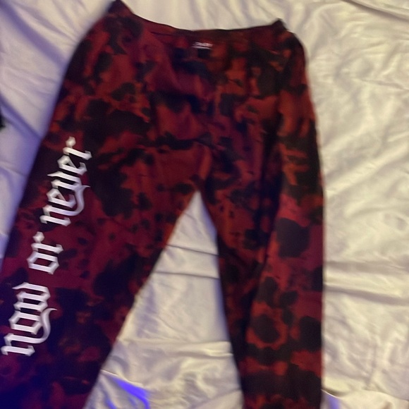 Pants & Jumpsuits | Colby Brock Horns Red Tye Die Sweatpants | Poshmark